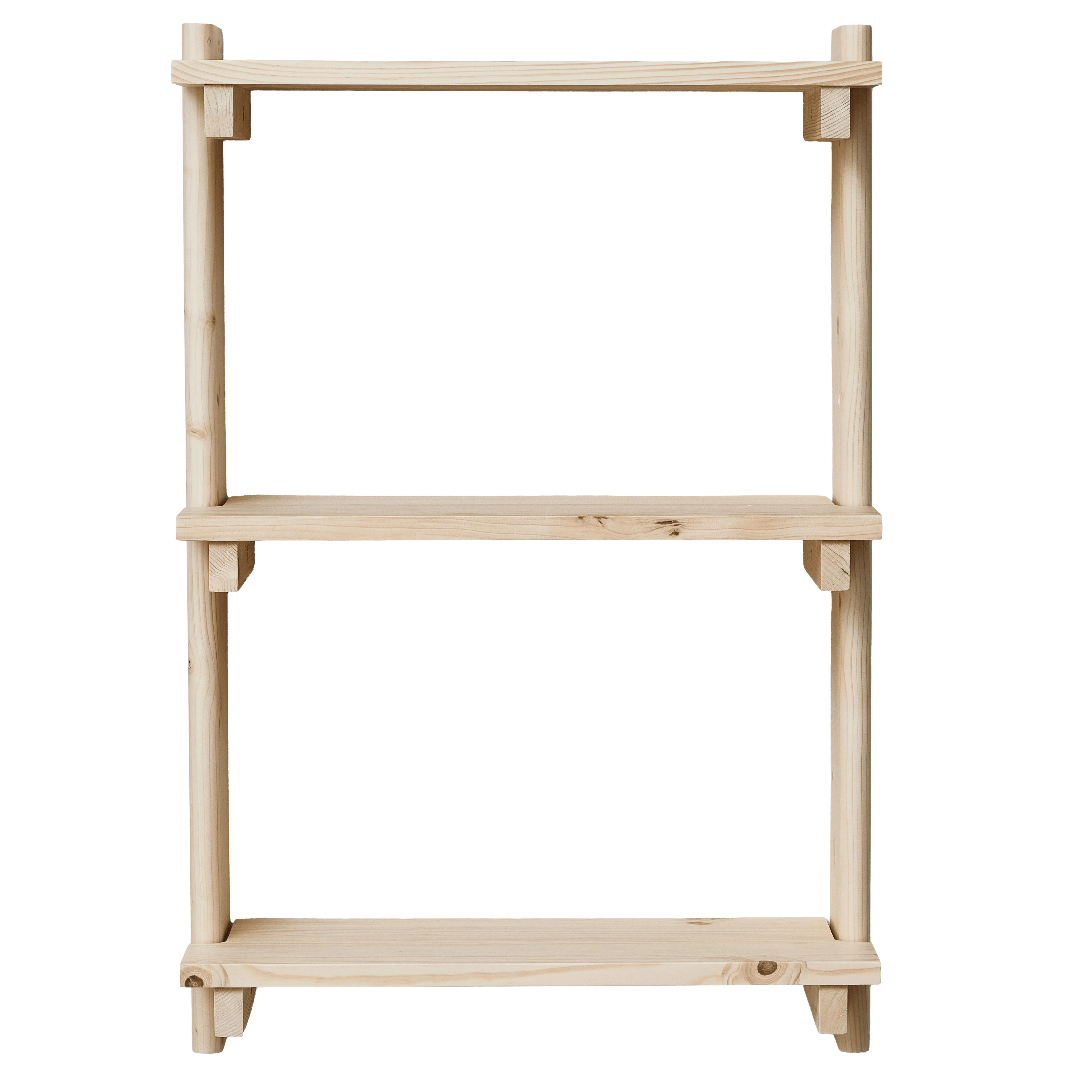 Beam Hylla 3 Hyllplan, Furu från Form & Refine | RoyalDesign.se